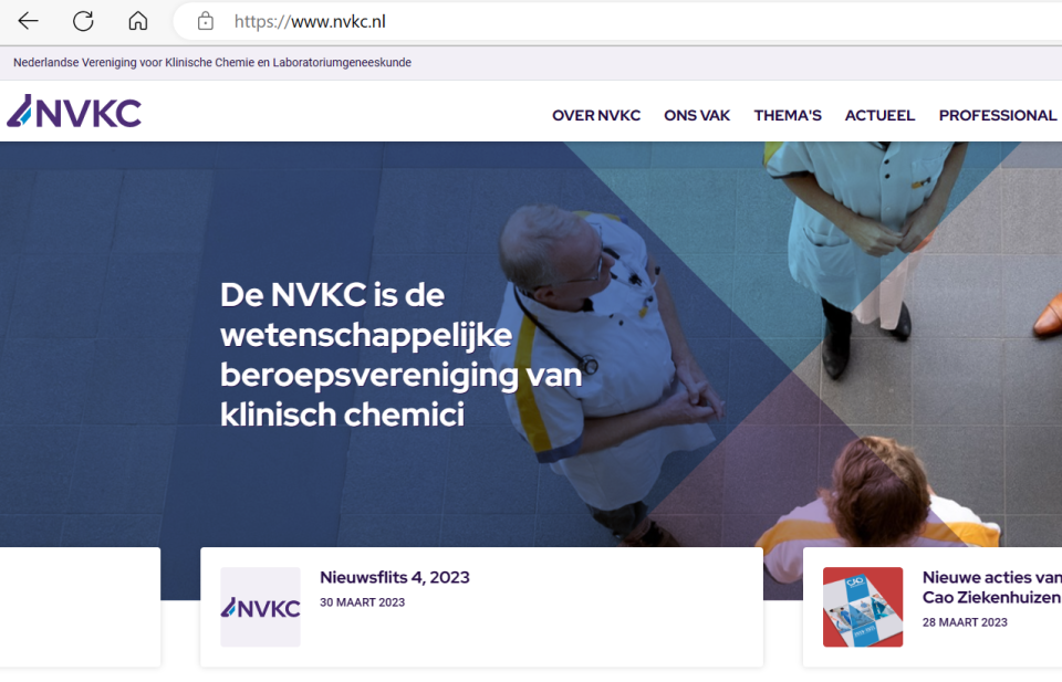 Vol trots presenteren wij onze nieuwe websites! | NVKC